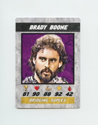 #TN06893 BRADY BOONE Territory O Wrestling Card | eBay