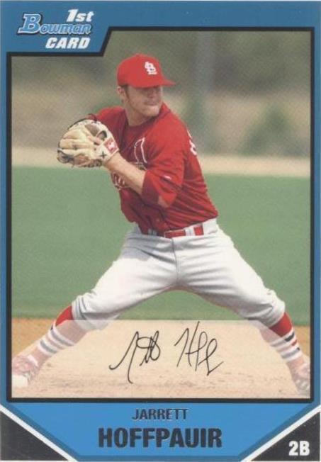 2007 Bowman - Prospects Jarrett Hoffpauir #BP68 (RC) for sale online | eBay