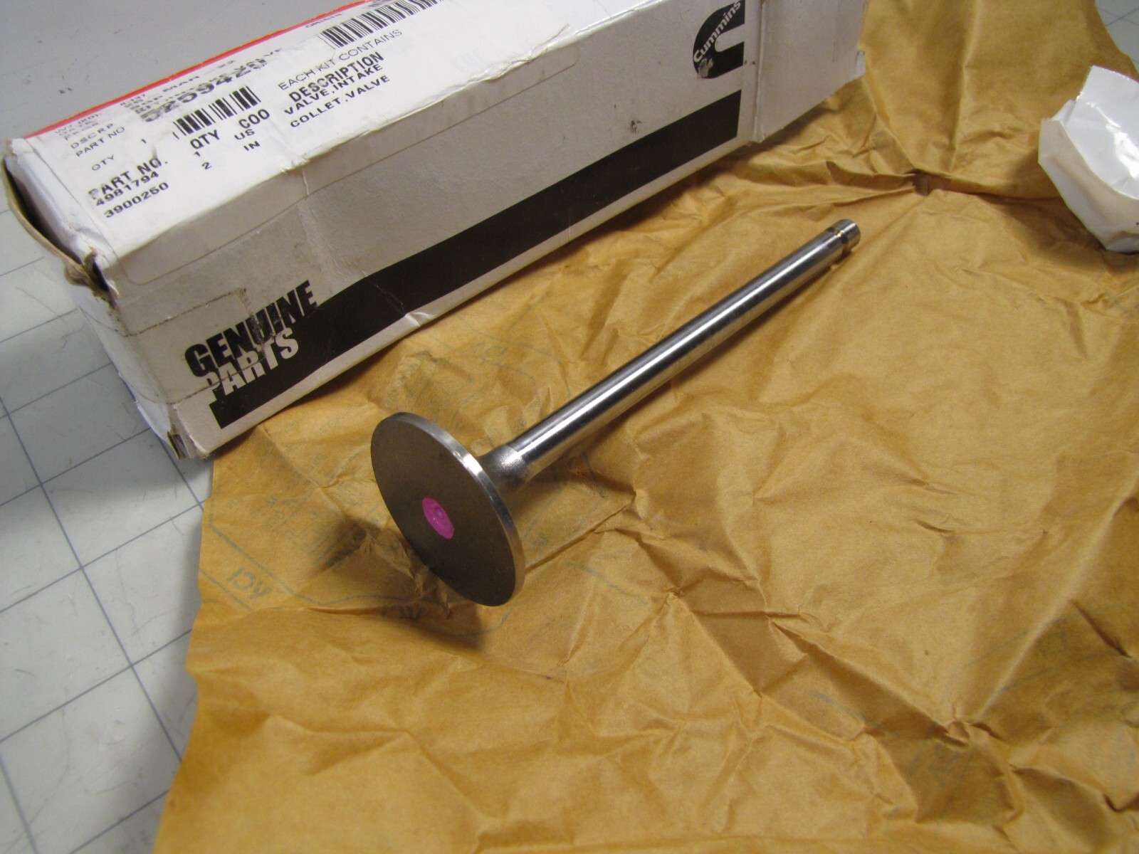 Genuine Cummins 4981794 5259420 Intake Valve for ISC 3093 3735 3366 ISL ...