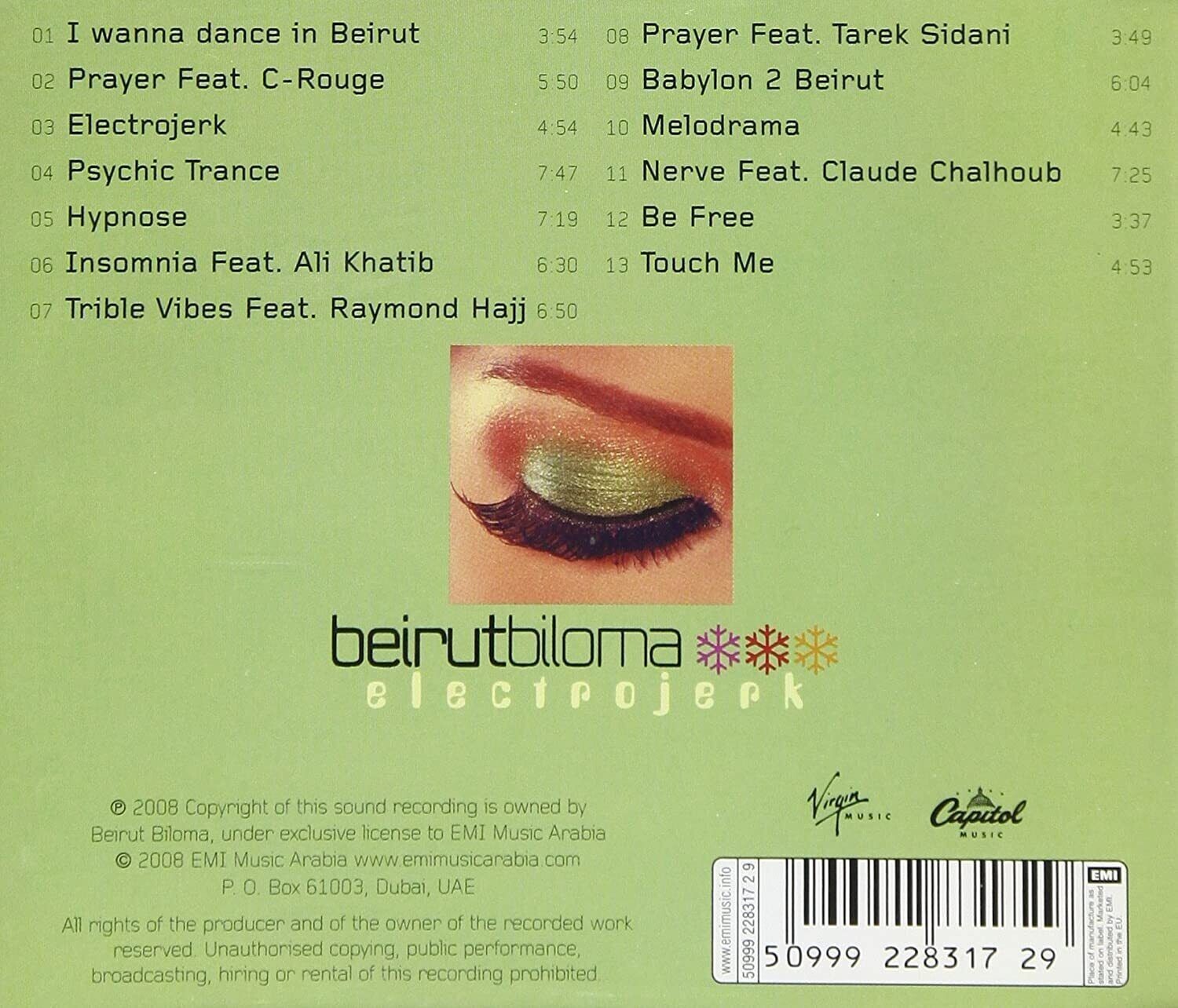 BEIRUT BILOMA - ELECTROJERK (2008) / CD ALBUM / NEUF SOUS BLISTER D ...