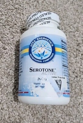 Apex Energetics Serotone Active (K-38) 90 Capsules - Herbal Dietary ...