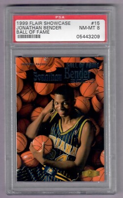1999 Flair Showcase Jonathan Bender Pacers "Ball of Fame" # 15 PSA 9 | eBay
