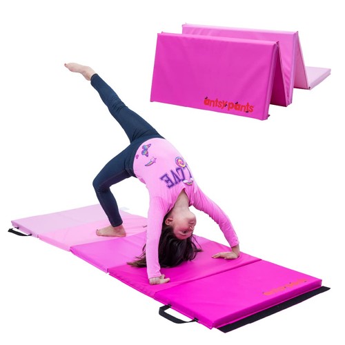 Flybar Tumbling Mat-Gymnastics Mat,Easy to Clean Gym Mat,Sturdy ...