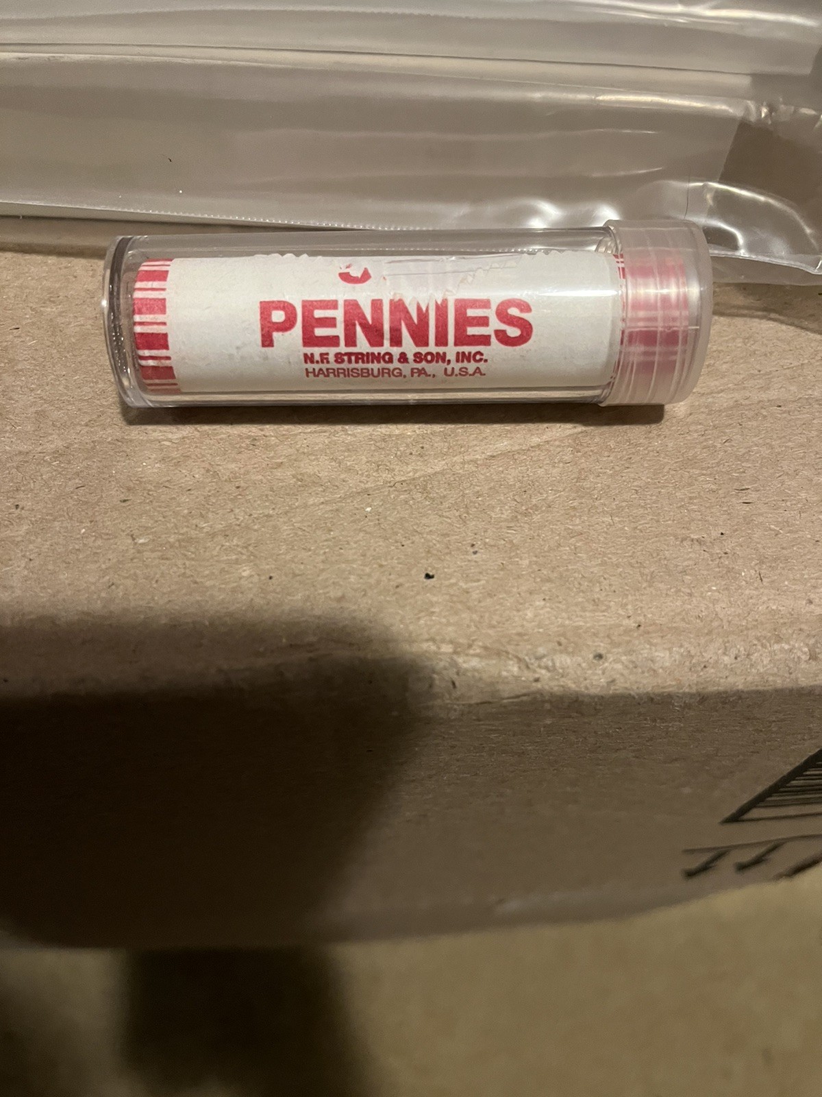 2009-D LINCOLN CENT “Log Cabin” LP1 BANK WRAPPED ROLL BRILLIANT ...