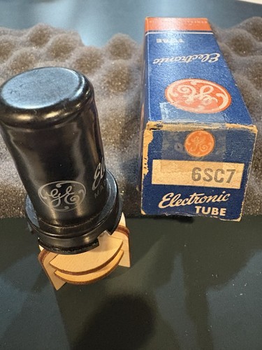 GE 6SC7 NOS NIB Metal Audio Receiver Vacuum Tube Hickok Tested 🧱 | eBay