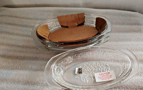 Princess House Fantasia 4 Pc. Casserole /Vegetable Dishes No. 528 New ...