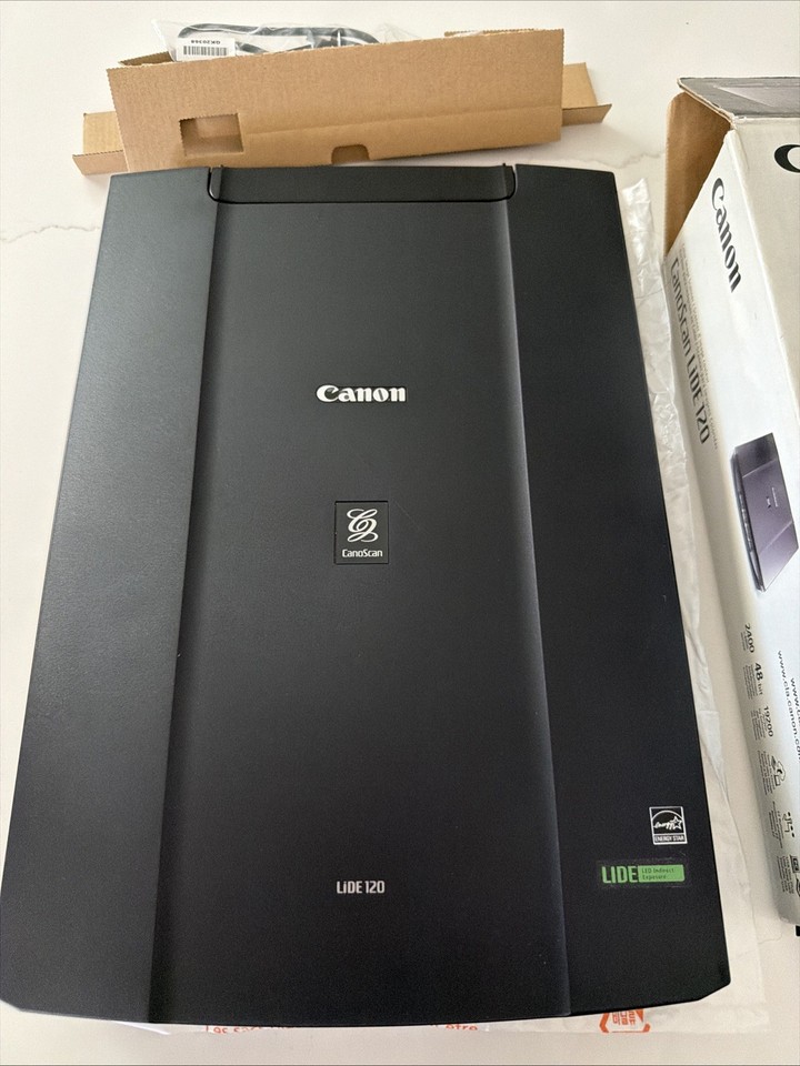 Canon CanoScan LiDE120 New Open Box Performance Color Photo Document ...