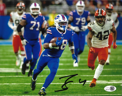 JAMES COOK signed autographed BUFFALO BILLS 8X10 photo w/ COA JSA PROOF ...