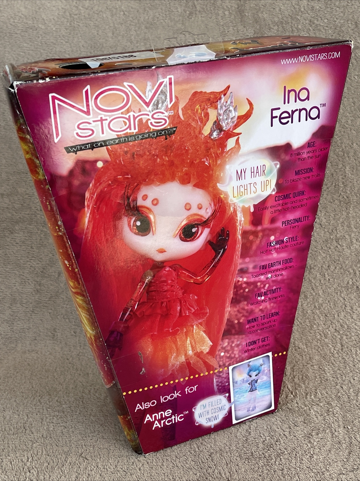 Novi Stars Ina Ferna Fire Doll New In Box Rare! | eBay