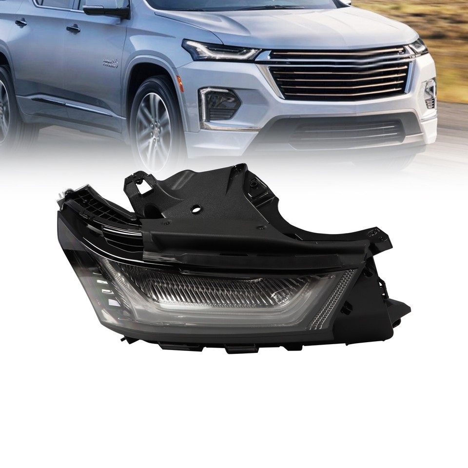 RH/Right Side For 2022-2023 Chevrolet Traverse Daytime Running Fog ...