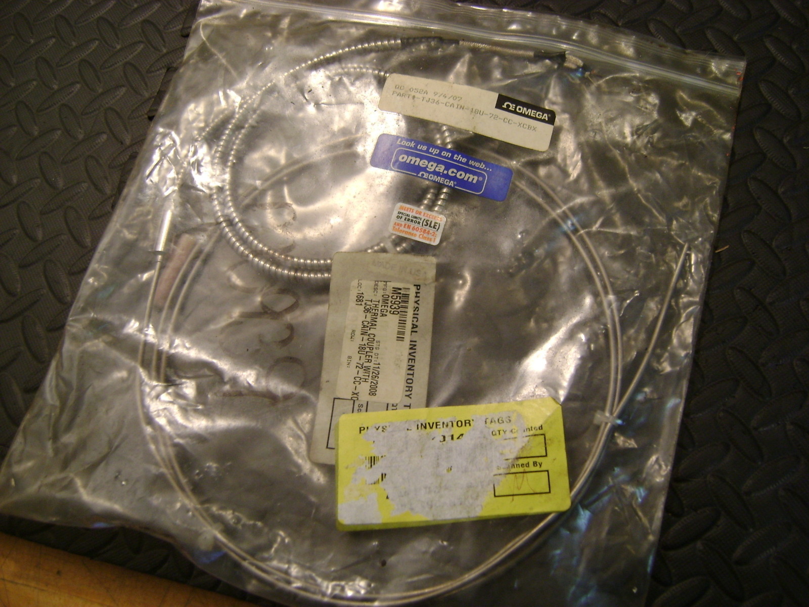 OMEGA Thermal Coupler with TJ36-CAIN-18U-72-CC-XCBX | eBay