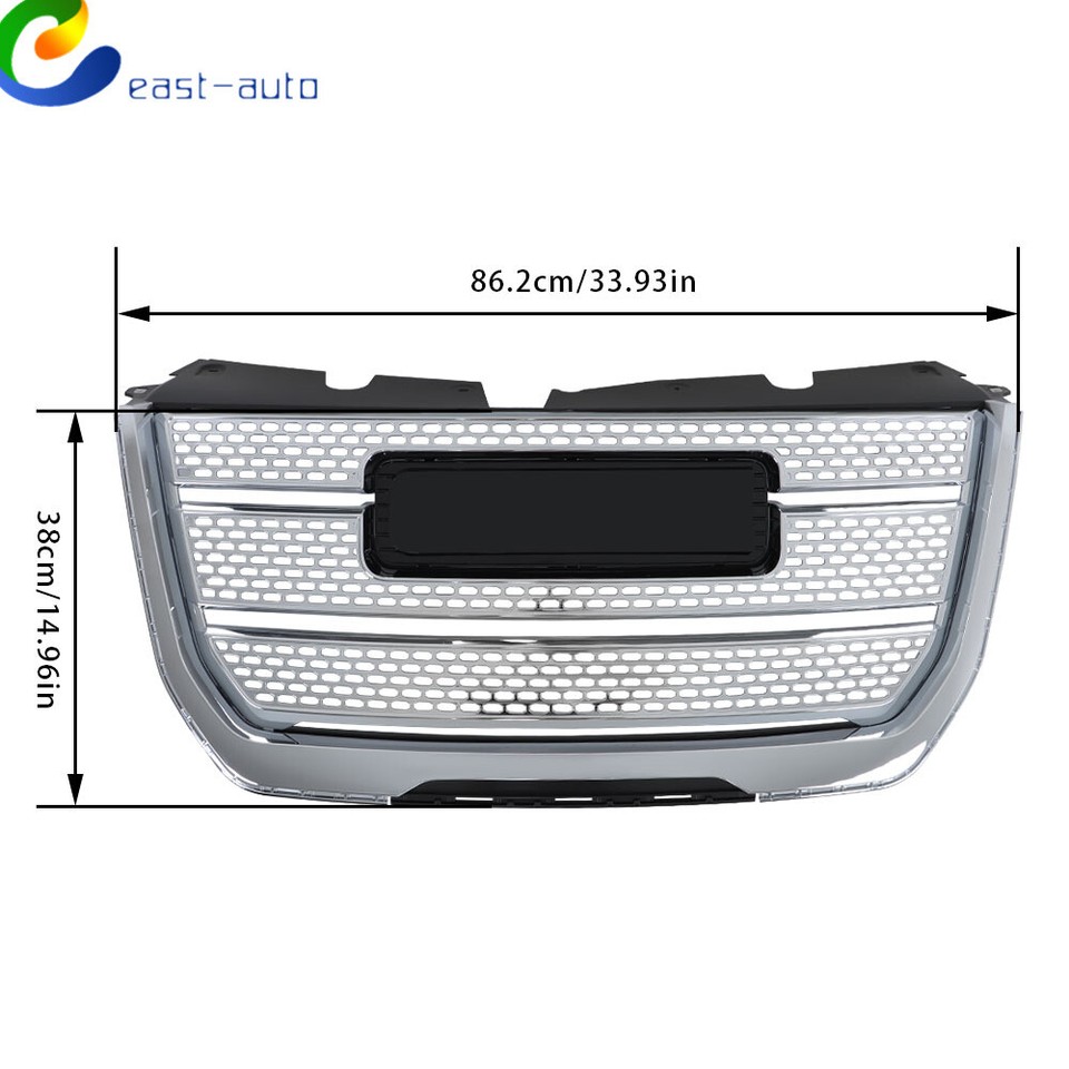 For GMC Terrain Denali 2016-2017 Chrome 23379206 Front Bumper Upper ...