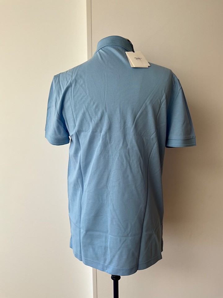 Tiger of Sweden Darios Polo Shirt-Pale Blue-Size M -New with tags | eBay