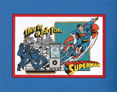 THIS IS A JOB FOR SUPERMAN PRINT PROFESSIONALLY MATTED | eBay