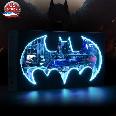 LocoLee LED Light Kit for Lego 76252 DC Batcave Shadow Box Creative ...