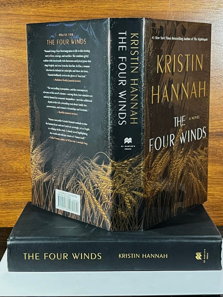 NEW Kristin Hannah THE FOUR WINDS Hardcover Novel 2021 Book HC Romance ...