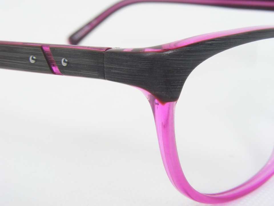 SELECTRA SEL7574 col. 1 BRUSHED GREY /FUCHSIA EYEGLASSES GLASSES FRAME ...