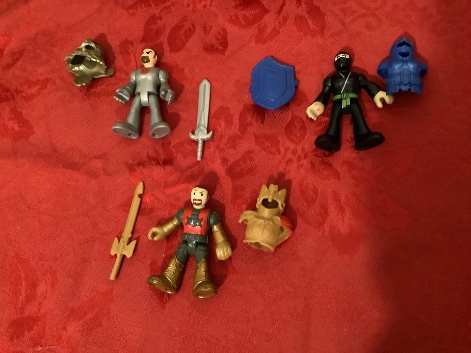 Vintage Fisher Price Imaginext EAGLE TALON CASTLE PLAYSET w/Accessories ...