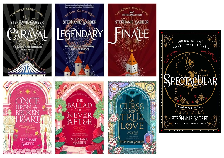 Caraval Books Series 7 book set by Stephanie Garber Paperback | eBay