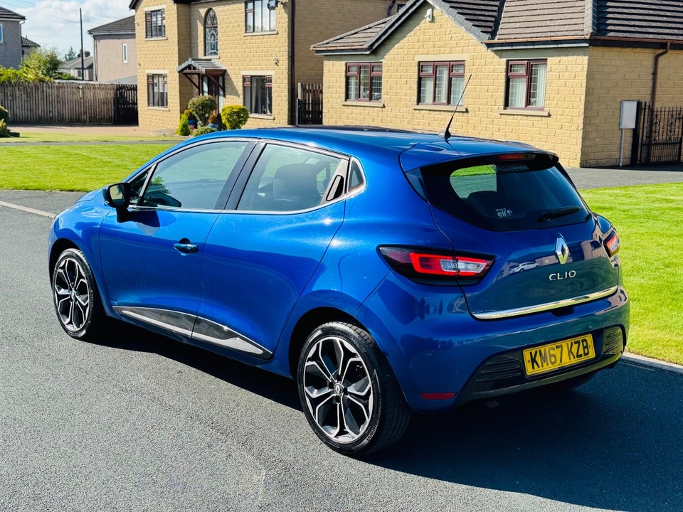 2017 Renault Clio Dynamique S Nav 0.9 TCE Petrol 90 BHP Blue - Xenon ...