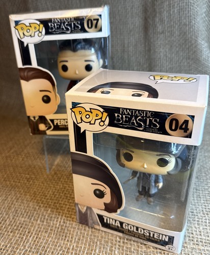 Lot of 2 FANTASTIC BEAST Funko Pop: Percival Graves #07 Tina Goldstein ...
