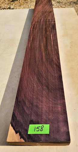 Cocobolo wood lumber # 158 - Plank with great grain | eBay
