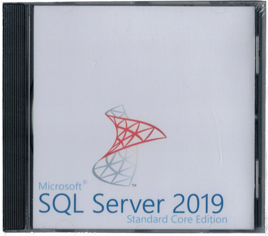Microsoft SQL Server 2019 Standard with 4 Core License, unlimited User ...