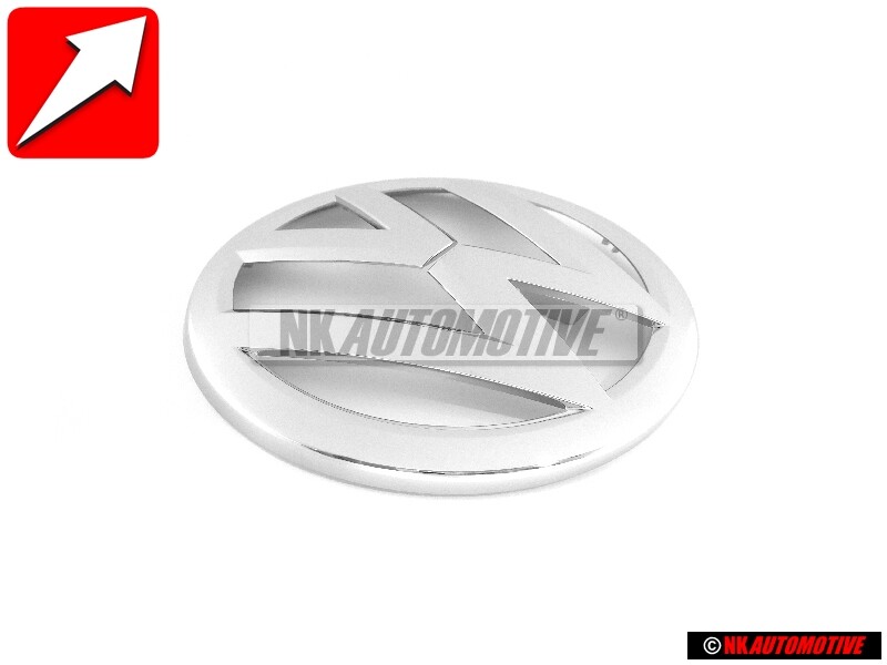 Original VW Front Grill Badge Emblem Chrome - 5G0853601 2ZZ | eBay