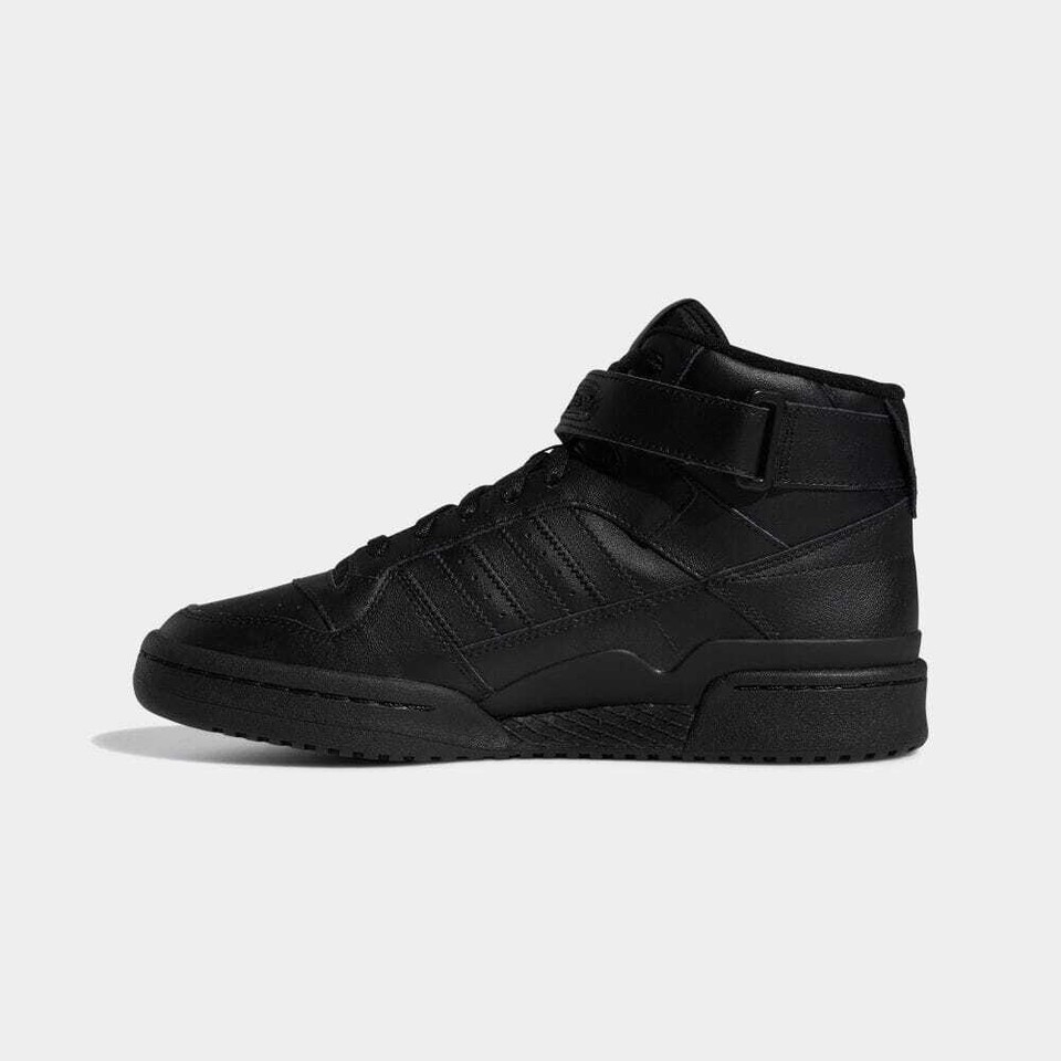 adidas Originals Forum Mid Triple Black GV9767 | eBay