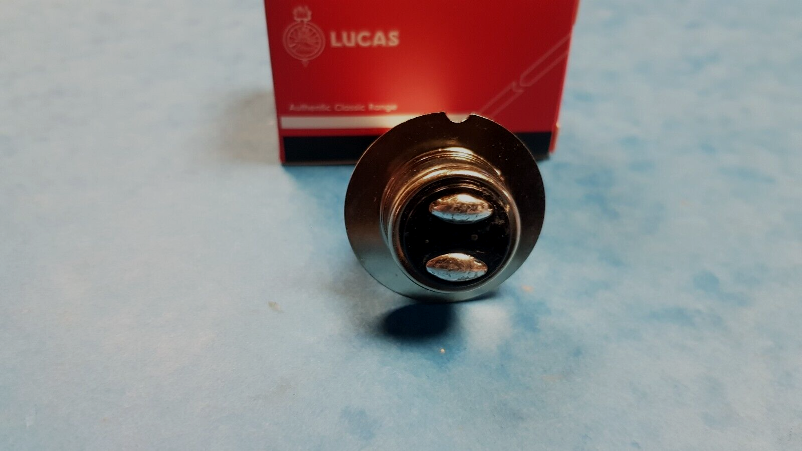 LUCAS BFP LED HEADLIGHT BULB 6 AND 12 VOLT P36D 1950-79 BSA TRIUMPH ...