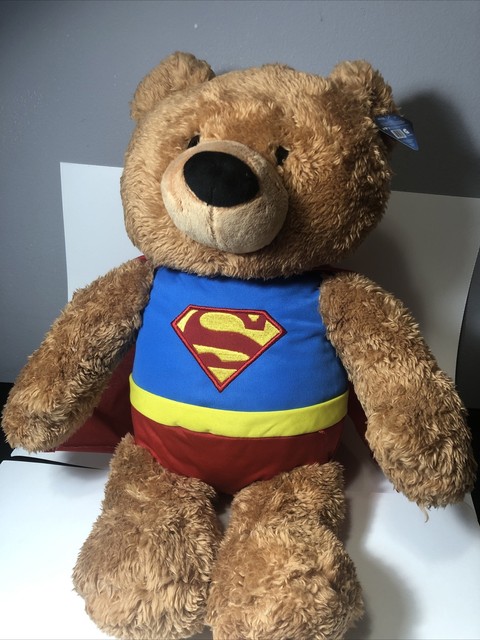 Superman Plush Stuffed Animal 20" DC Comics Superhero Teddy Bear GUND ...
