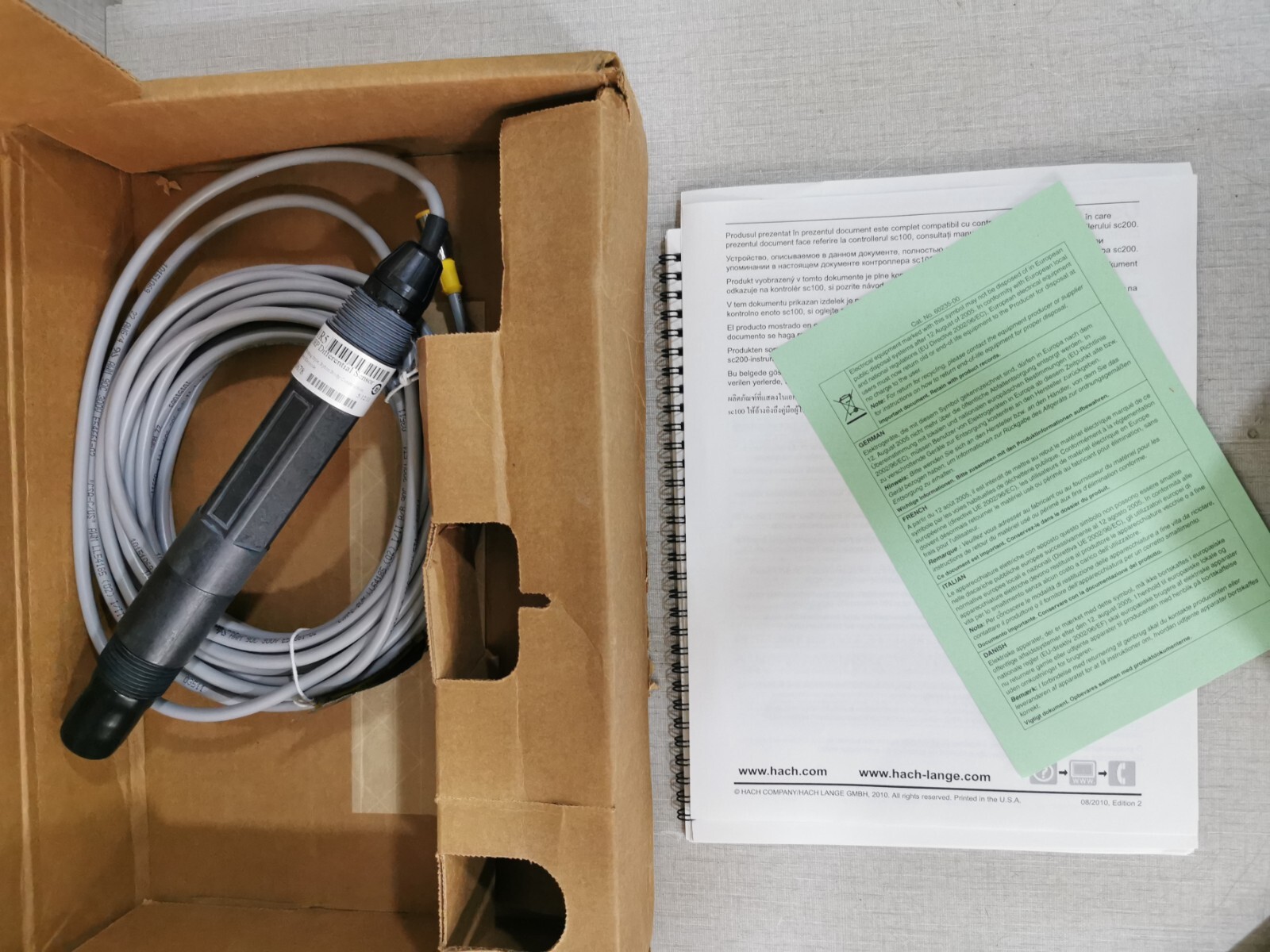 Hach+DRD1R5+Clean+Water+Digital+ORP+Sensor for sale online | eBay