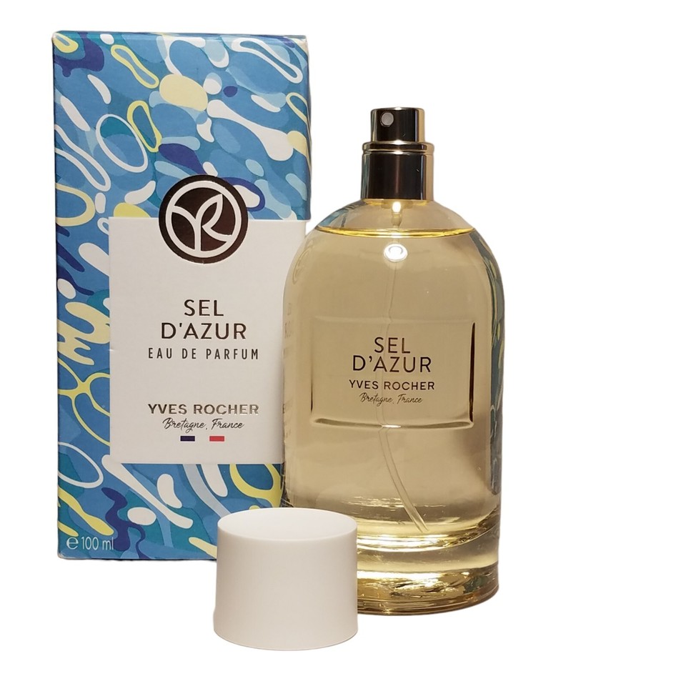 Yves Rocher SEL D'AZUR Eau De Parfum Perfume Spray Unisex 3.3 fl oz ...