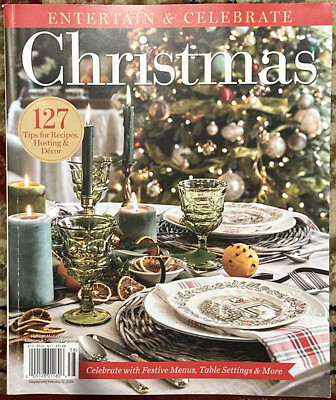Entertain & Celebrate Magazine 2023 Christmas | eBay