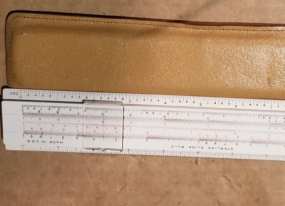 Vintage SP Precision Sterling Slide Rule Made in U.S.A. Clean Easy to ...