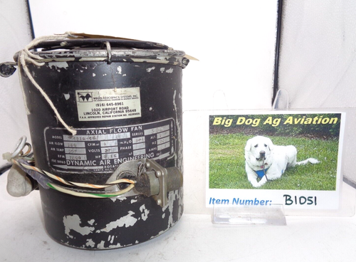DYNAMIC AIR ENGINEERING, M4581A-6B, AXIAL FLOW FAN, USED (B1051) | eBay