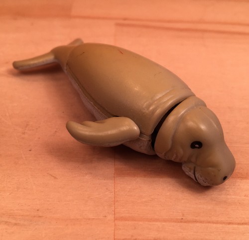 DUGONG "Grey" Collectable Miniature Kids Sea Cow Ocean Animal Toy (1995 ...