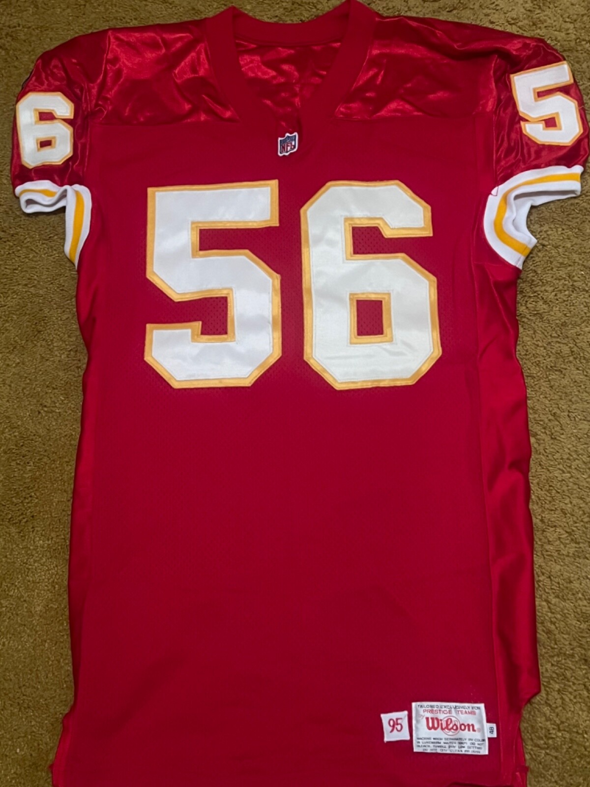 Football jersey game issue. Kansas City Chiefs. #56. New without tag ...