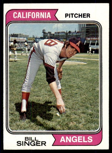 1974 Topps #210 Bill Singer EX++ Excellent++ Angels | eBay