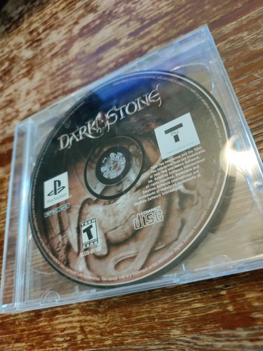 Dark stone PlayStation 1 Ps1 Disc, Case, Artwork, Tested Working (No ...