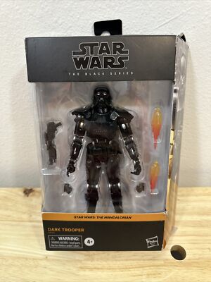 Hasbro Star Wars The Black Series Dark Trooper Action Figure - Black ...