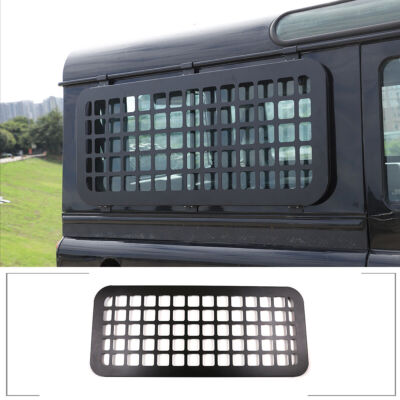 Alloy Rear Window Molle Plate Protect Bracket For Land Rover Defender ...