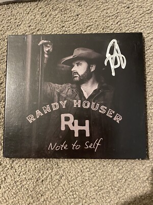 Randy Houser Hand Signed CD Note To Self Autograph Country Music ...