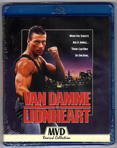 Lionheart (Blu-ray + DVD, 1990, MVD Rewind Collection) Jean-Claude Van ...