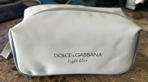 Dolce & Gabbana Light Blue Pouch Travel Bag | eBay