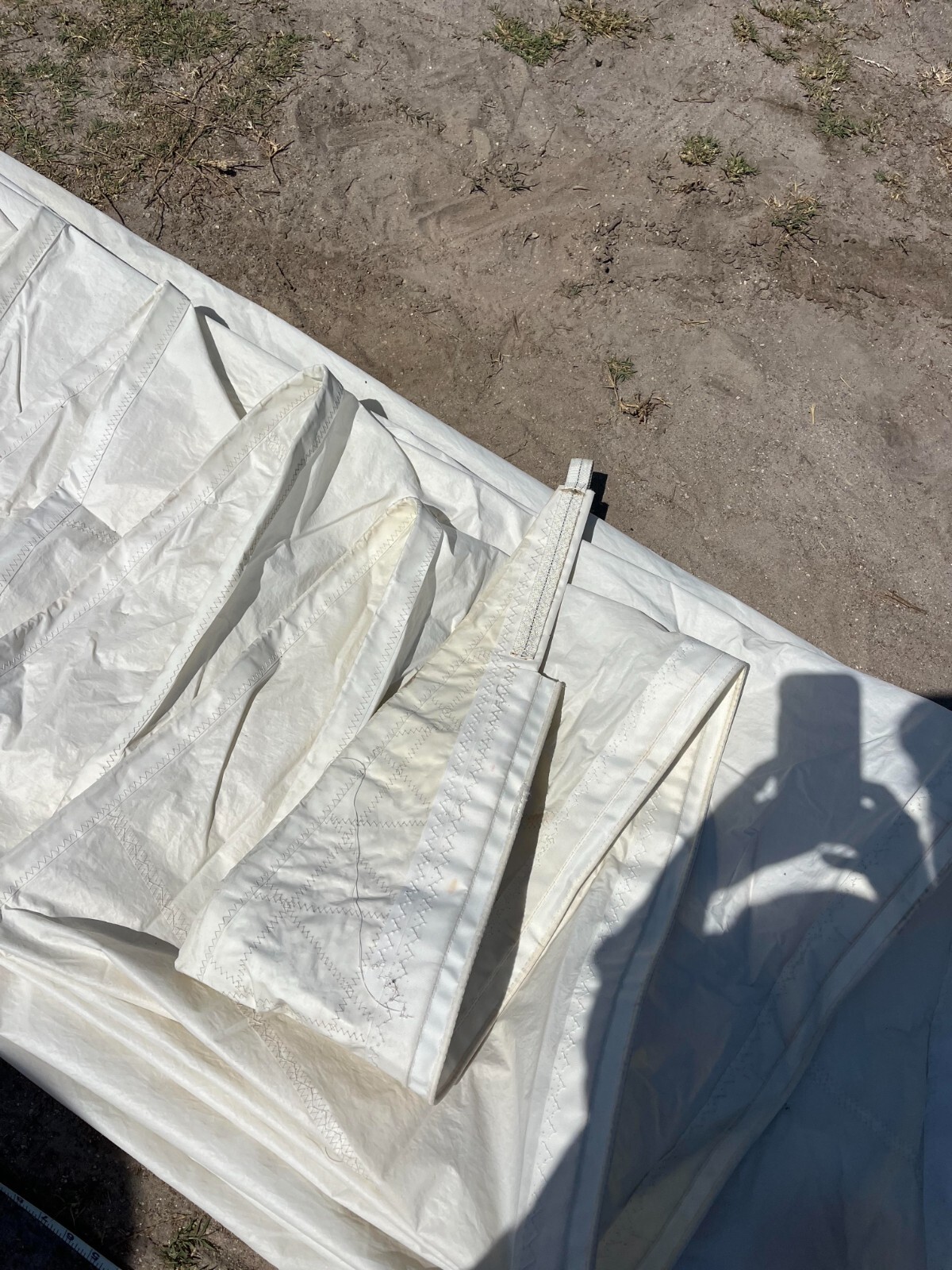 Used Sailboat Roller Furling Jib Luff 45.5 Leech 43 Foot 21 VG Cond ...