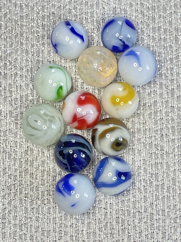 12 Ravenswood Swirl Marbles Vintage Marbles | eBay