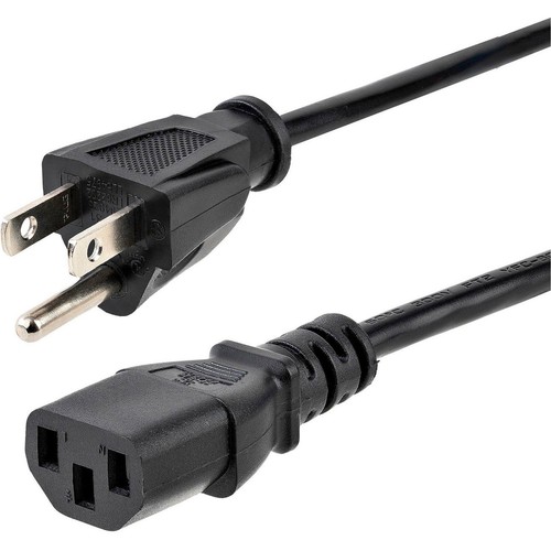 Startech Ibm Standard Power Cord - 125v Ac - 15a - 3ft - Black (pxt101 ...