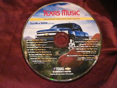 "TEXAS MUSIC MAGAZINE" CD * NM * VARIOUS ARTISTS * SPRING 2008 RELEASE ...