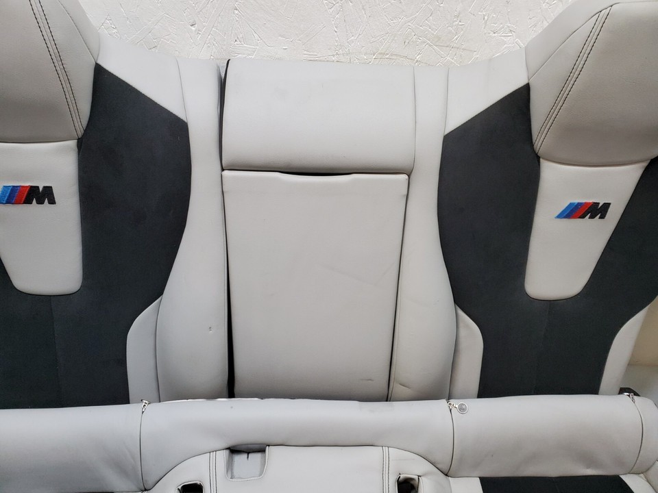 12-18 OEM BMW F06 M6 Merino Leather Silverstone 2 Interior Heated Seats ...